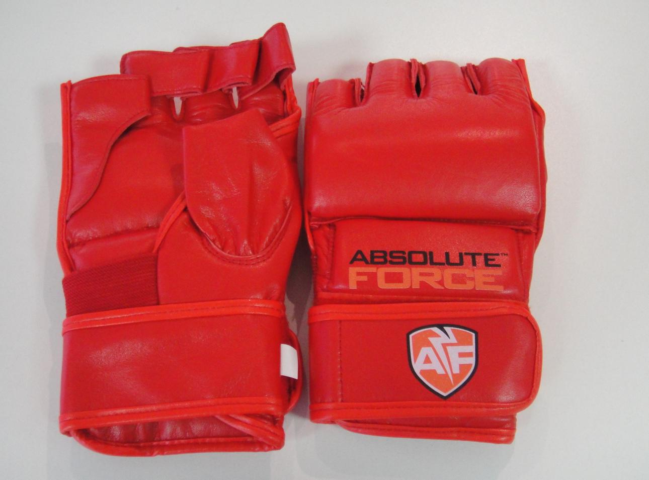 AF Combat Sambo Gloves (Red) - Absolute Force - - Boxing, Karate, Judo ...