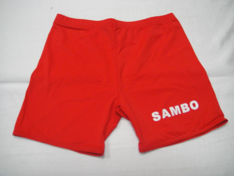 AF Sambo Inside Elastic Shorts (Red) - Absolute Force - - Boxing ...