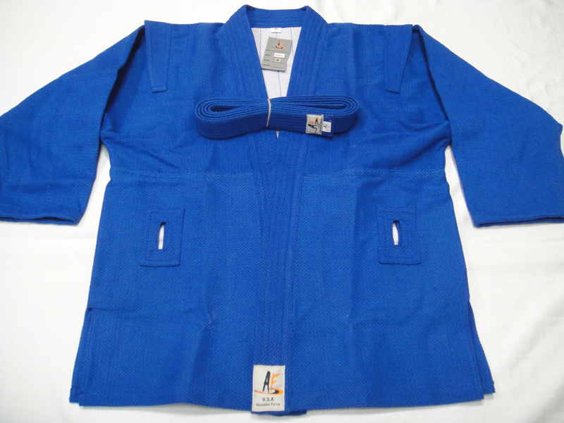 AF Sambo Jacket (Blue) - Absolute Force - - Boxing, Karate, Judo ...